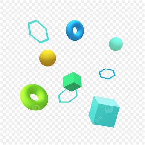 Geometry Clipart Transparent Background Solid Geometry Stereoscopic Geometric Shape PNG