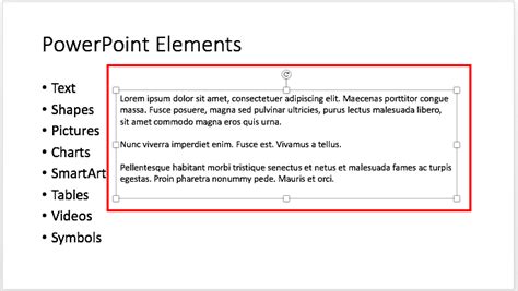 Resize Text Boxes On A Slide In Powerpoint 2016 For Mac