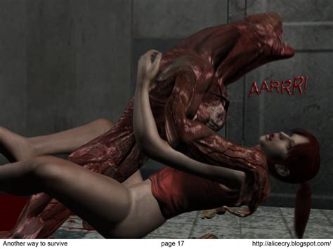 Rule 34 3d Alicecry Claire Redfield Female Human Licker Male Resident Evil Straight Tagme