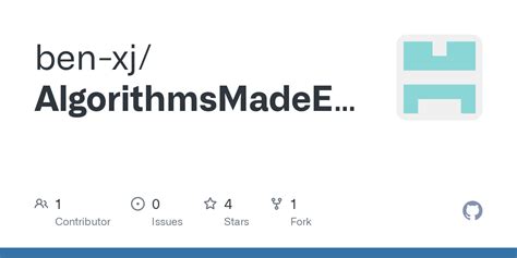 Github Ben Xjalgorithmsmadeeasy