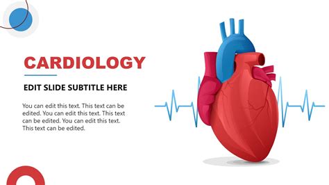 Cardiology Power Point Template Cardiovascular Disease