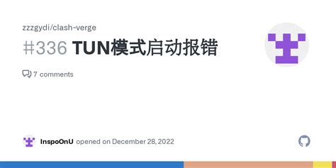 tun模式启动报错 · issue 336 · zzzgydi clash verge · github