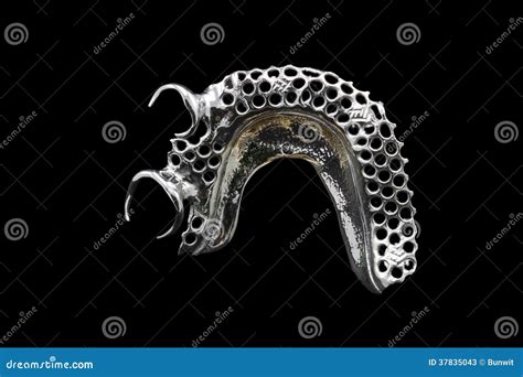 Dental Prothetic Laboratory Partial Denture Molds Stock Image Image Of Surrogate Full 37835043