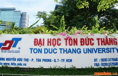 Đại Học Tôn Đức Thắng điểm Chuẩn 2022 Muaban net Cosy