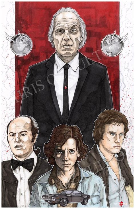 Phantasm 1979 Horror Movie Art Poster Print By Artist Chris Oz Etsy Horror Movie Art Movie