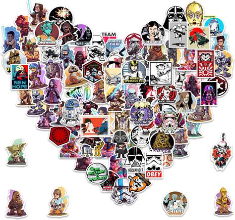 Popular Movie Stickers For Star War To Girls Adults Teens