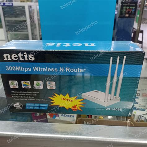 Jual Netis Wf2409e Wireless N Router 3 Antena 300mbps Kota Semarang