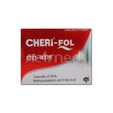 Cheri Fol Capsule 15s Buy Medicines Online At Best Price From