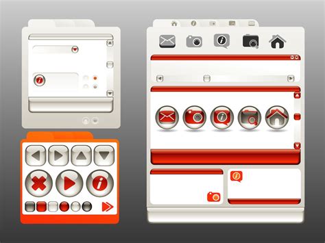 Interfaces Vector Art And Graphics