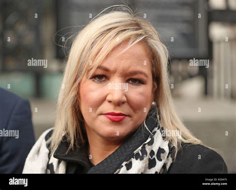 Sinn Fein Deputy Leader Michelle Oneill High Resolution Stock