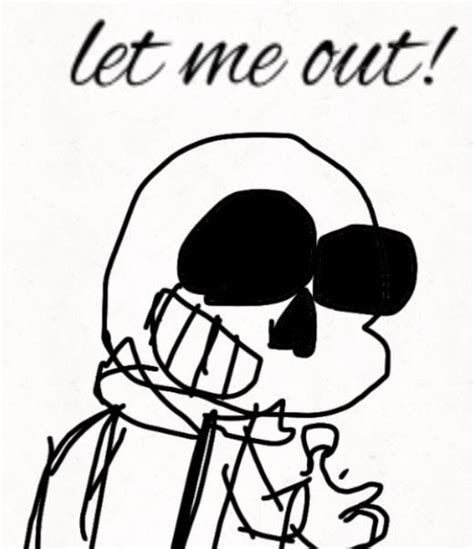 Sans Entered The Fangirl Au Thats Why Its Poorly Drawn Rundertale