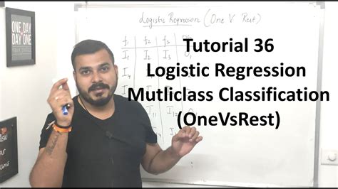 Tutorial 36 Logistic Regression Mutliclass Classificationonevsrest Tutorial 36 Logistic Regression Mutliclass Classificationonevsrest