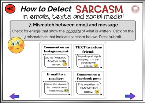 Teaching Sarcasm Understanding And Use Badger State Speechy Worksheets Library