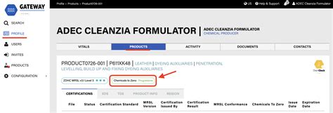Chemicals To Zero On Zdhc Gateway Formulator Stichting Zdhc Foundation Help Centre