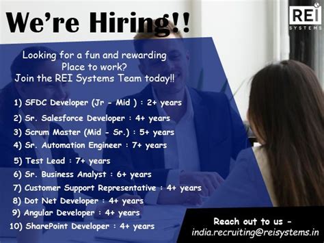 Rei Systems India Pvt Ltd On Linkedin Salesforcedevelopers