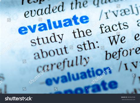 Evaluate Definition Writing At Sean Swick Blog