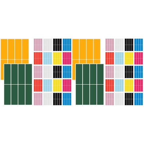 Worgeous 200 Sheets Sticky Classification Labels Classification