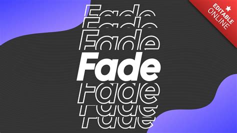 Fade Repeat Text Effect Generator
