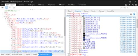 Mdc Button In Edge Browser Is Colorless · Issue 1102 · Material Componentsmaterial Components