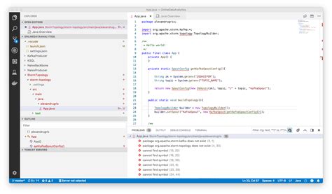 Java Cannot Find Symbol Bug · Issue 61435 · Microsoftvscode · Github