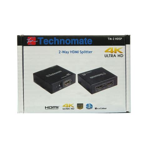 Technomate 2 Way Hdmi Splitter Model Tm 2 Hdsp
