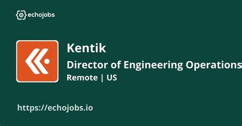 Kentik Is Hiring Director Of Engineering Operations Usd 155k 250k