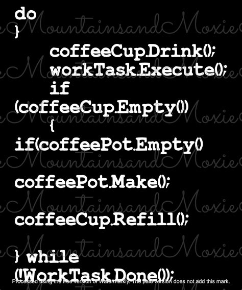 computer programmer png command prompt design funny coffee code