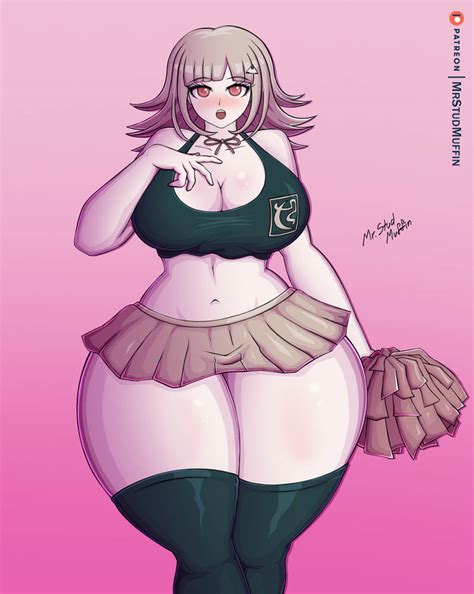 Thicc Chiaki Nanami Danganronpa Cheerleader By Mrstudmuffin On