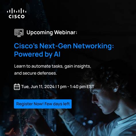 Cisco Networking Ai Webinar Techinnovation Itmanagement