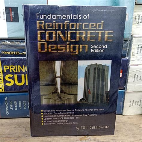 Fundamentals Of Reinforced Concrete Design Second Edition By Dit Gillesania Shopee Malaysia