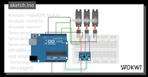 Acelerometrogiroscopo Wokwi Esp32 Stm32 Arduino Simulator