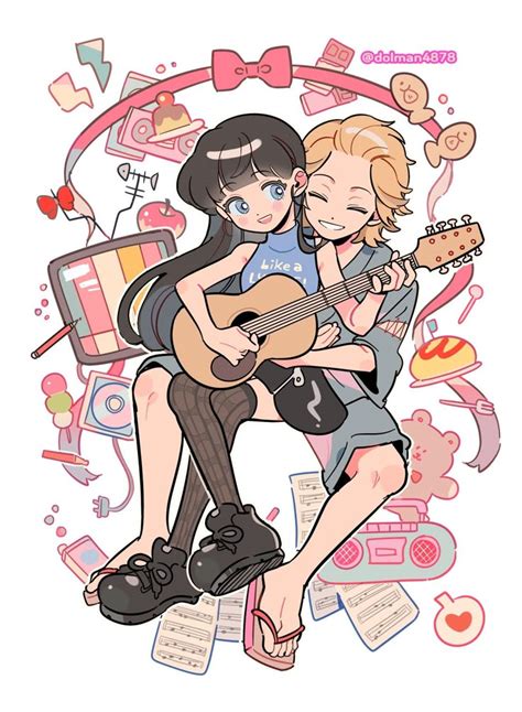 Pin By птица On арты композиции Cute Couple Art Cute Drawings