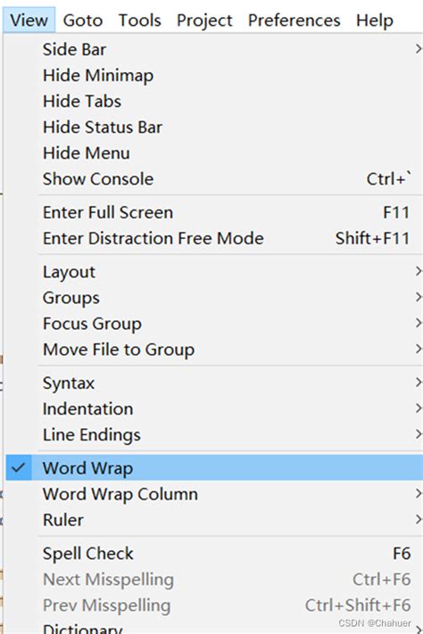 Sublime Text如何自动换行sublime自动换行 Csdn博客