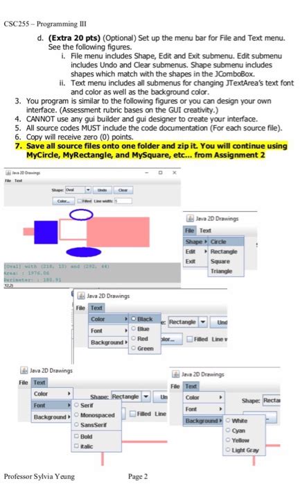 Solved Csc255 Programming Iii Csc255 Programming Iii
