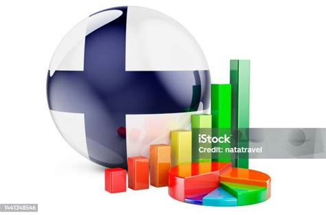 성장 막대 그래프와 원형 차트가 있는 핀란드 국기 핀란드 개념의 비즈니스 금융 경제 통계 3d 렌더링 0명에 대한 스톡 사진 및 기타 이미지 Istock