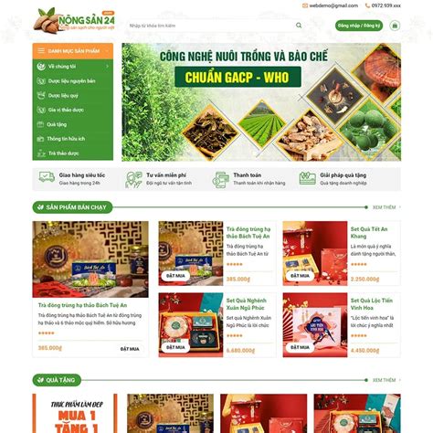 Source Code Mẫu Website Thực Phẩm 25 Chuẩn đẹp 2025 Themevip Source Code Mẫu Website Chất Mà Rẻ