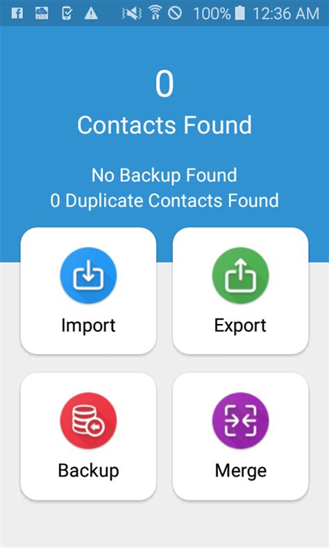 Android 용 Contacts Backup Kit Apk 다운로드