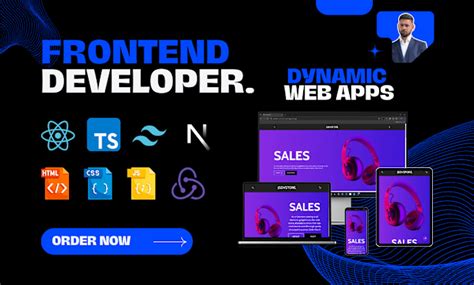 Be Your Front End Developer For Dynamic Web Applications Using React Next Js By Khawardev Fiverr