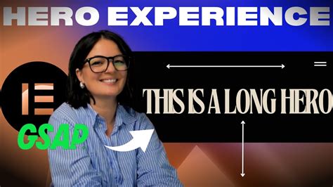 Gsap Horizontal Hero Scroll Experience Elementor Wordpress Tutorial Flex Container Youtube