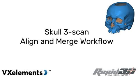 Vxelements 3 Scan Align And Merge Workflow Youtube