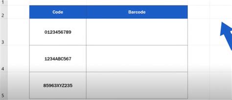 Barcode In Excel