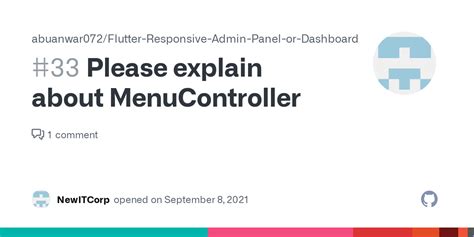 Please Explain About Menucontroller Issue Abuanwar Flutter
