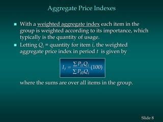 Applied Statistics Chapter 3 Index Numbers 1 Ppt