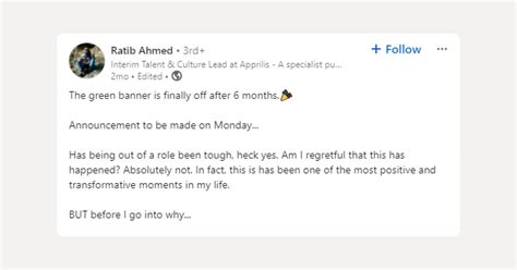 Linkedin New Job Announcement Examples To Inspire You