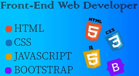 Be Your Front End Developer With Html Css And Bootstrap By