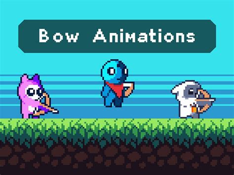 Free Tiny Pixel Hero Sprites With Bow Attacks By 2d Game Assets On Dribbble