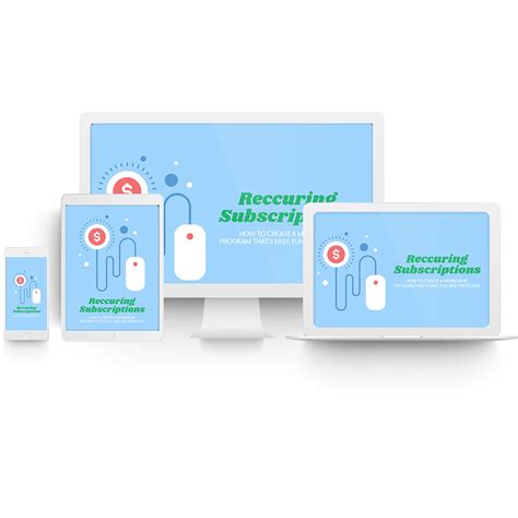 Recurring Subscriptions Tools For Motivation