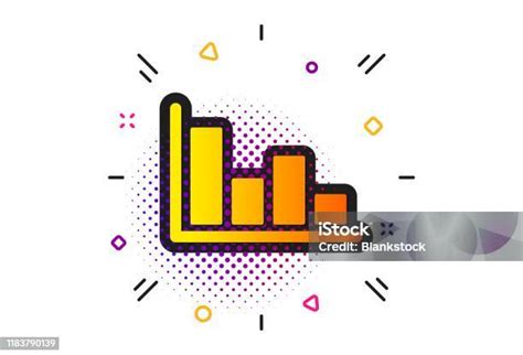 Histogram Chart Icon Financial Graph Vector Stock Illustration Download Image Now Business