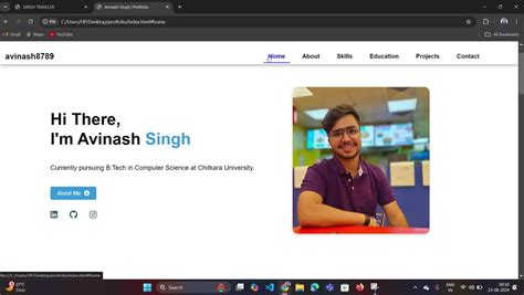 Avinash Singh On Linkedin Webdevelopment Portfolio