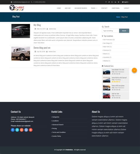 Carbiz Buy Sell Car Marketplace Script By Webhelios Codecanyon